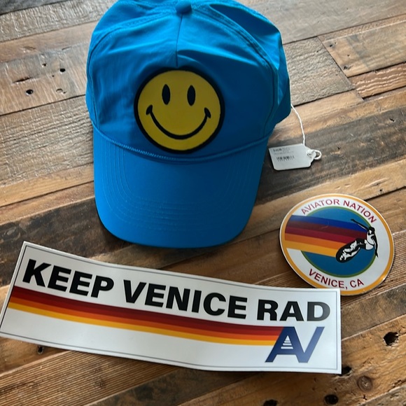 Aviator Nation | Accessories | Nwt Aviator Nation Smiley Vintage ...